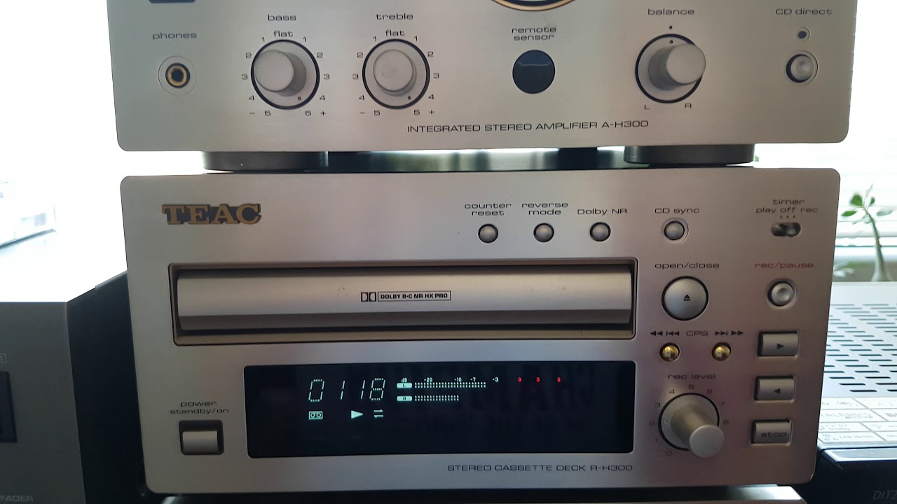 TEAC A -H300,R -H300, DV-H300 - YouTube