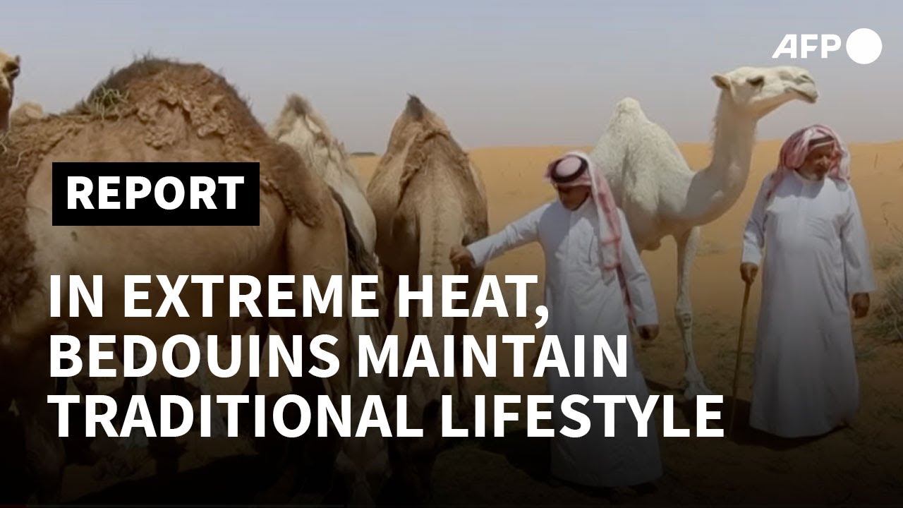Saudi Bedouins maintain traditional lifestyle in extreme heat | AFP ...
