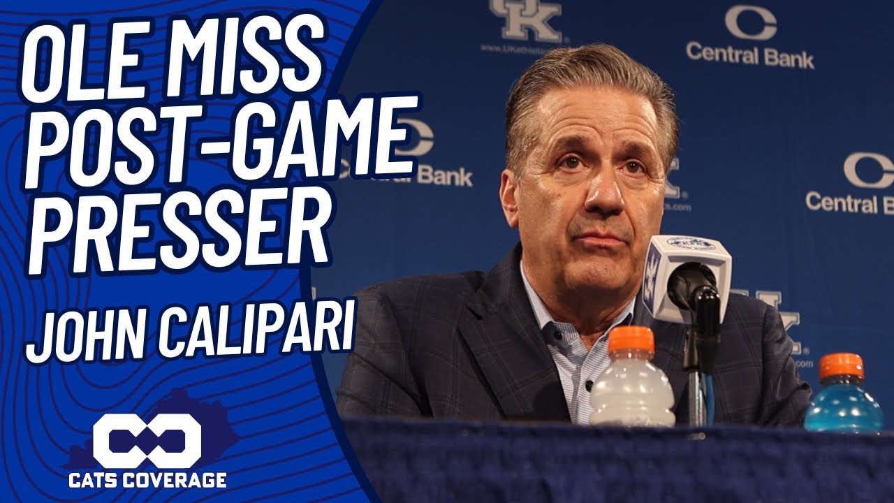 Ole Miss Post-Game Presser - John Calipari (02/13/2024) - YouTube