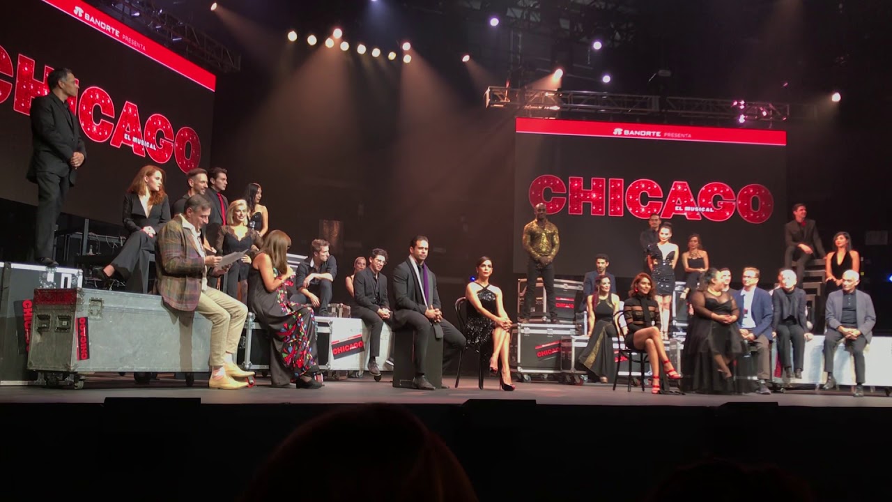 Presentación del elenco de CHICAGO, El musical 2019 - EspectaPop - YouTube