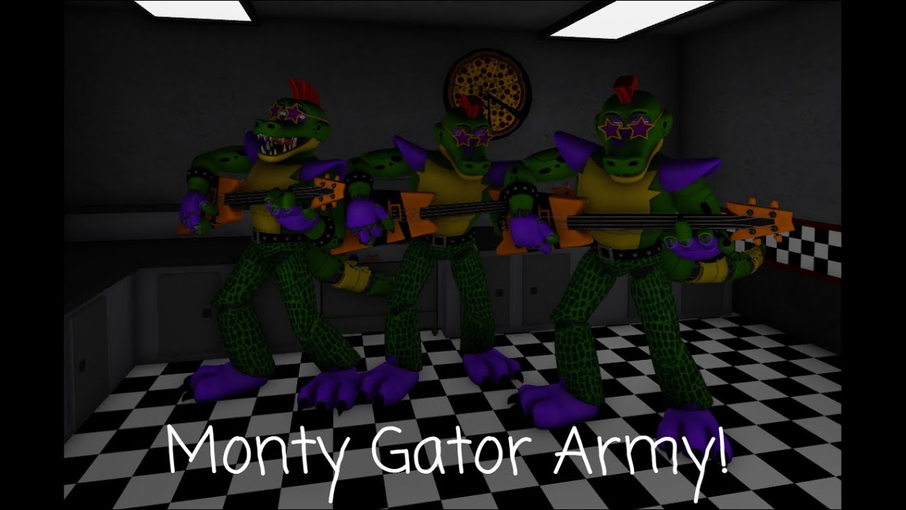 Monty Gator Army! (Roblox) - YouTube