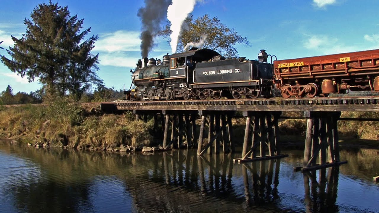 Oregon Coast Scenic Railroad - Fall Freights 2018 - YouTube