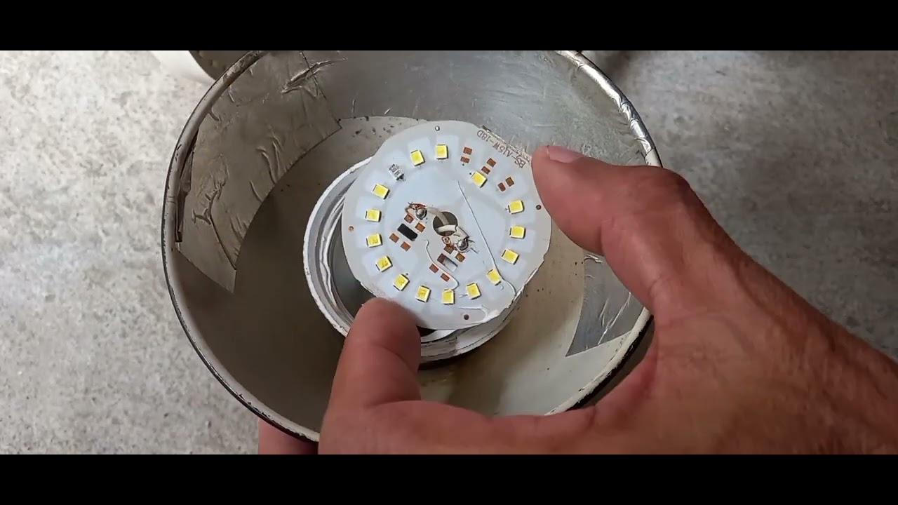 2323. Broken LED bulb let us try if there is another way - YouTube
