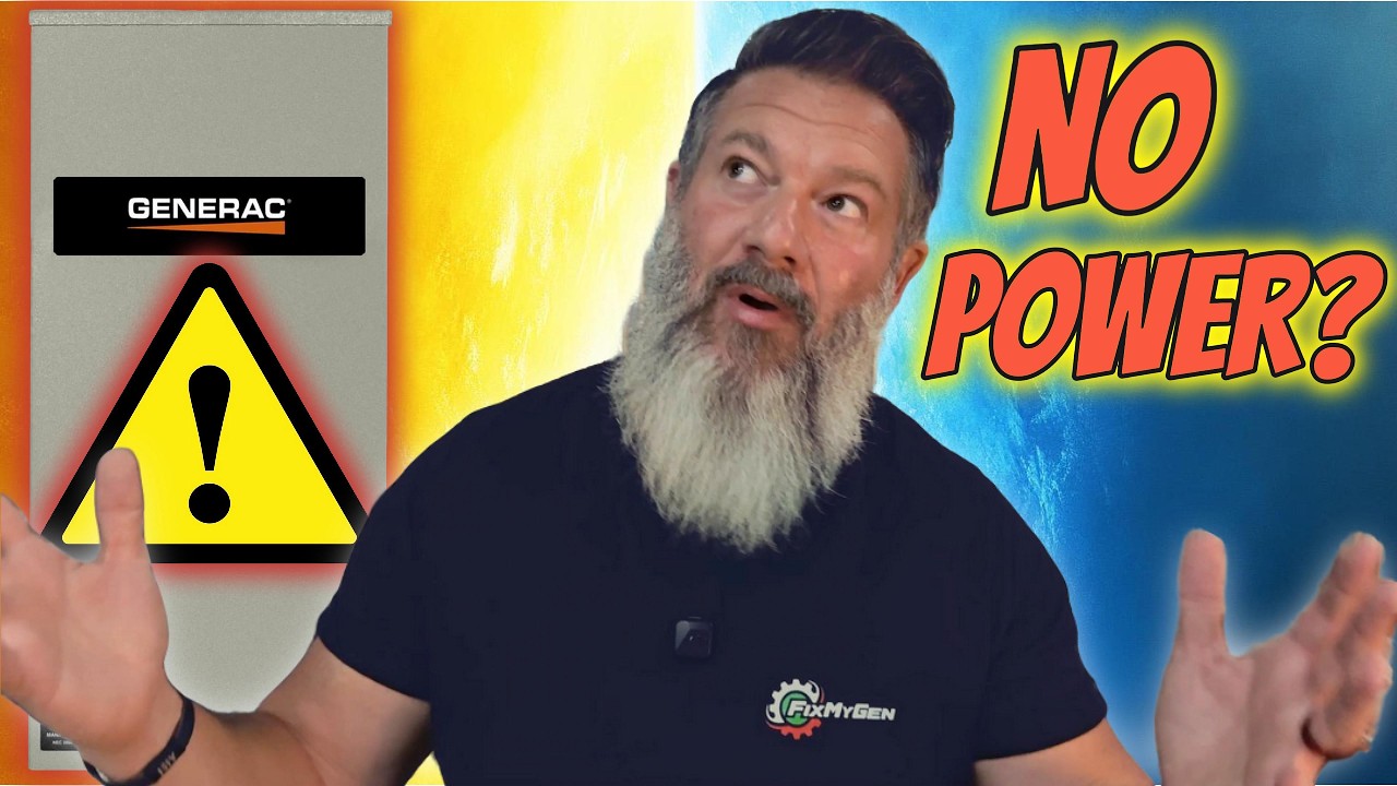 Generator Running But No Power? Here’s How to Fix It - YouTube