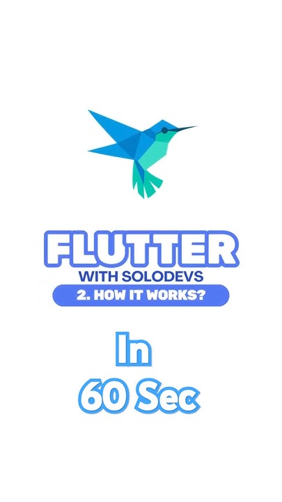 How Flutter Works: The Magic of Widgets Explained in 60 Seconds - YouTube