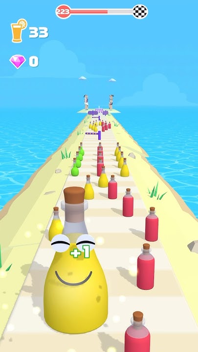 223 Juice Run ⚡️🥶🧃 👾 Satisfying And Relaxing ASMR Sound Gameplay. #stmkgaming #shorts #gaming ...