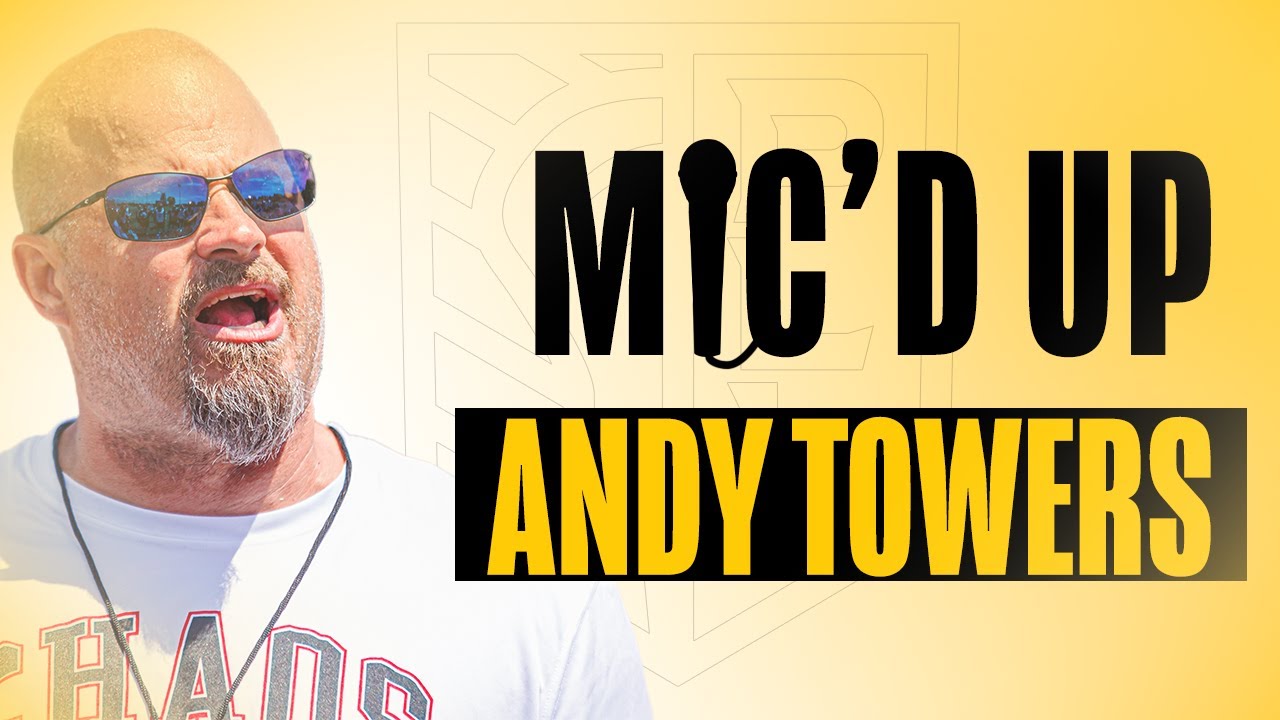 HE PREDICTED THE PLAY | ANDY TOWERS MIC’D UP - YouTube