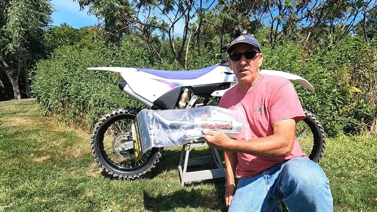 🟣⚪️🔥PRO CIRCUIT R304 SHORTY INSTALLATION YZ125 DIRTBIKE - YouTube