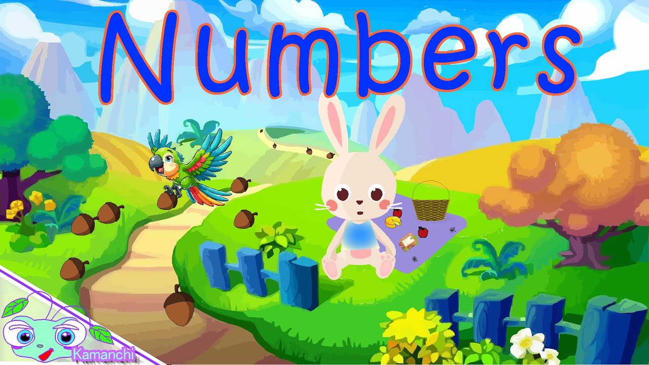 【Kids Learning】Counting Fun : 1 to 20 with Curious Bunny | Babies ...