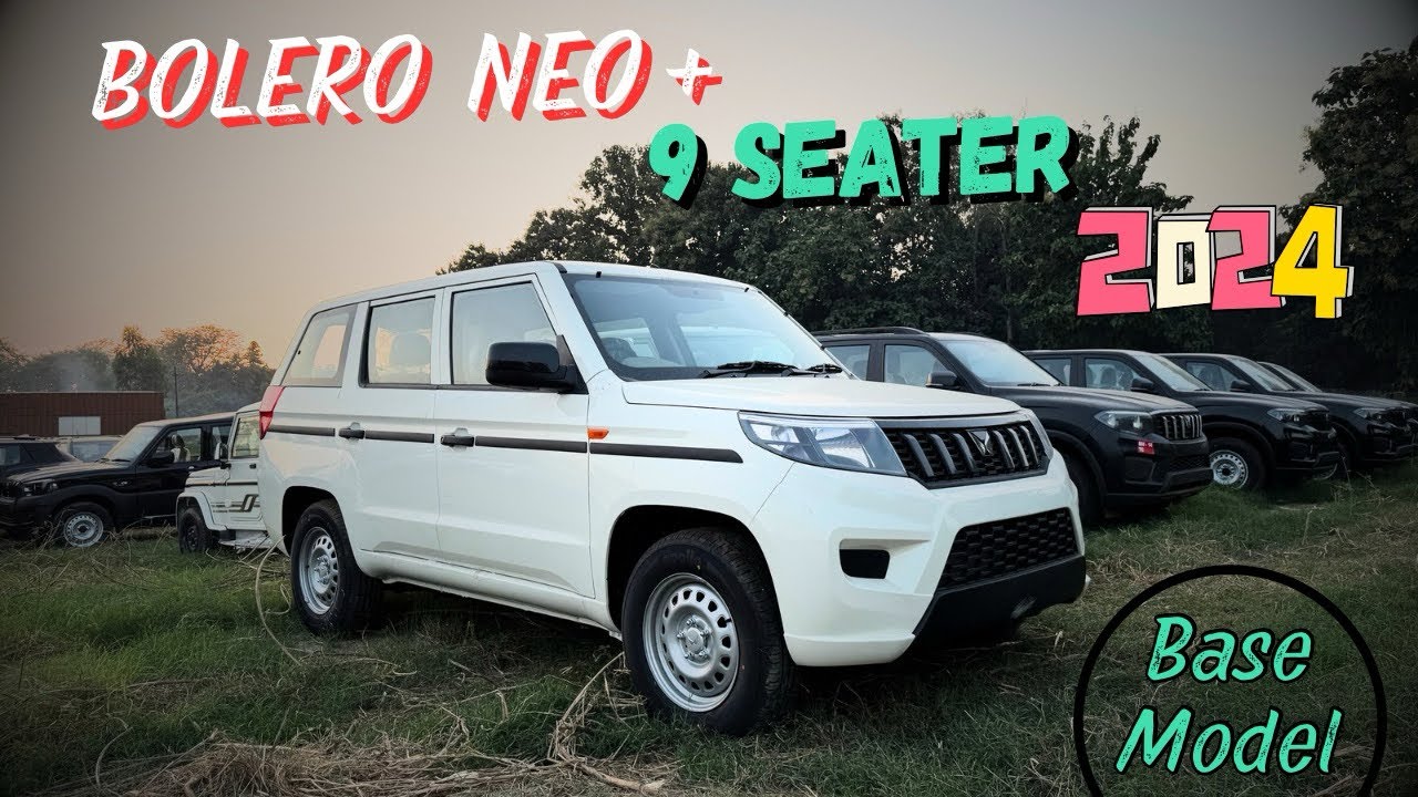 Mahindra Bolero Neo + Base Model | Mahindra Bolero New plus 9 seater ...