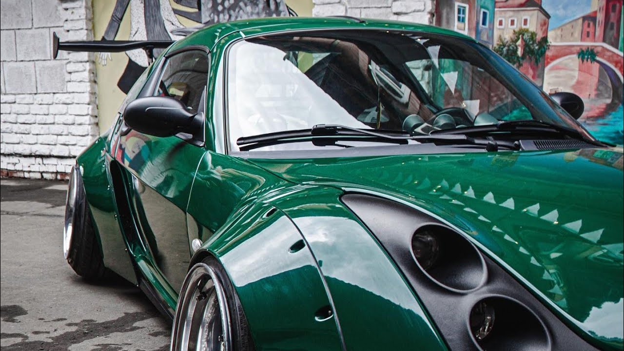 Smart roadster widebody (by stipan_stakan ) - YouTube