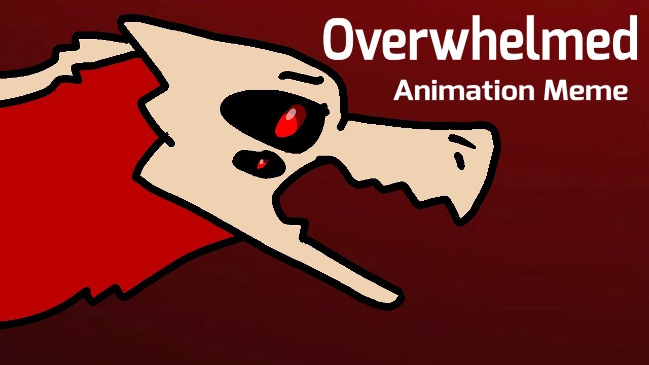 Overwhelmed Animation Meme (FlipaClip) Filler - YouTube