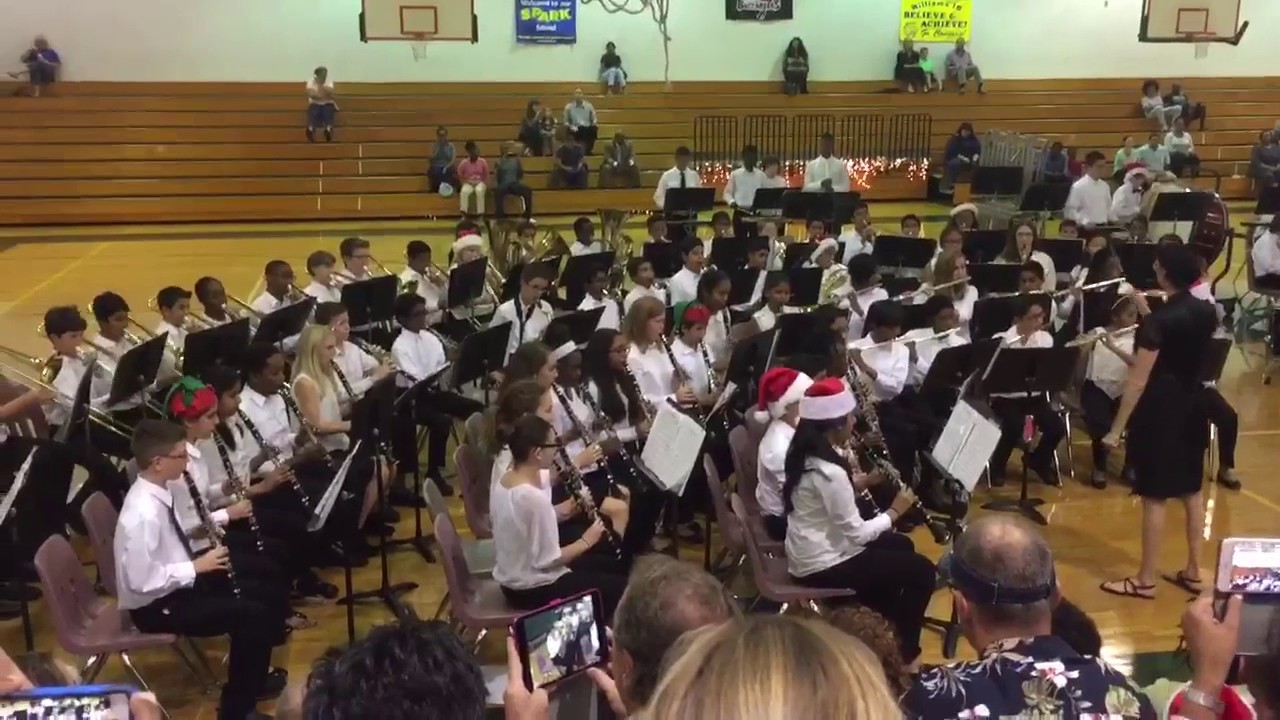 Holly Jolly Christmas(Williams Middle Magnet School) - YouTube