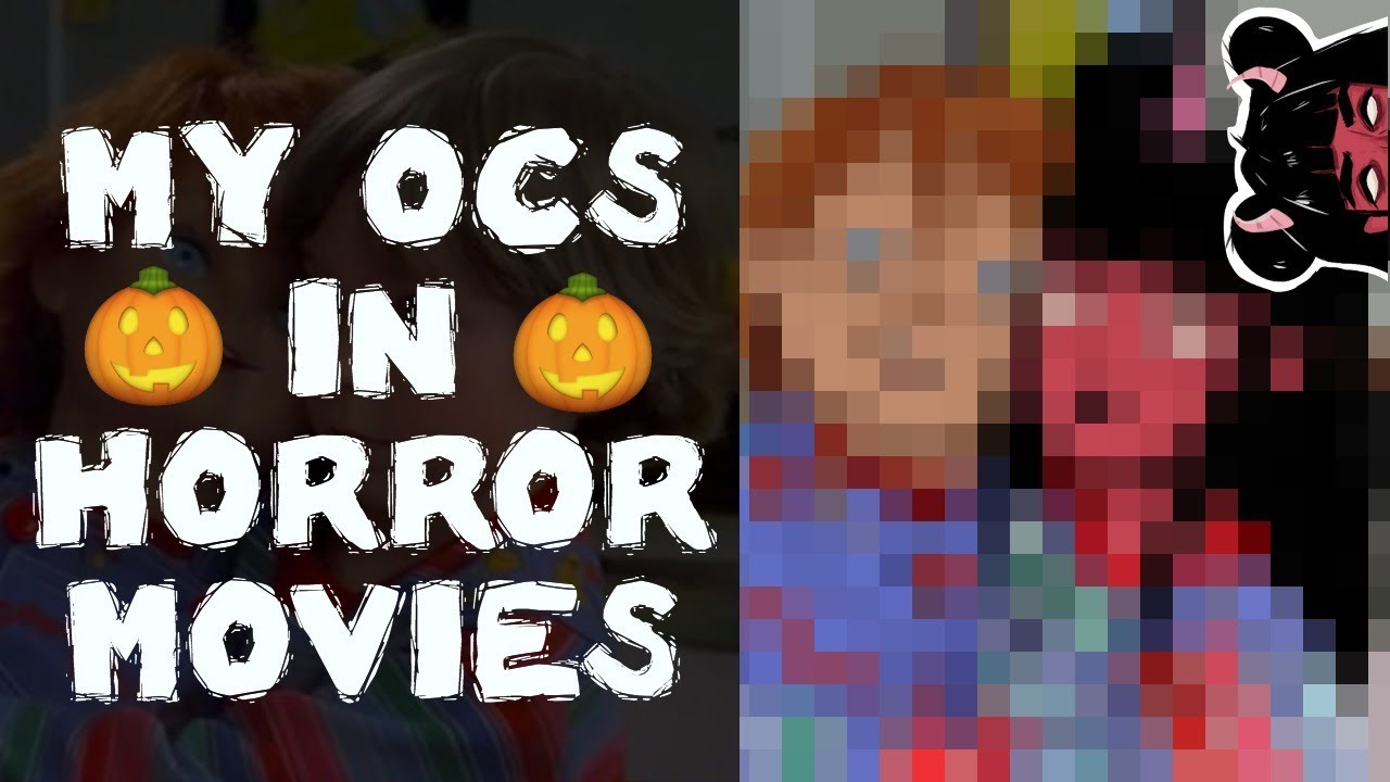 Drawing MY OCs in Horror Movie Scenes! - YouTube