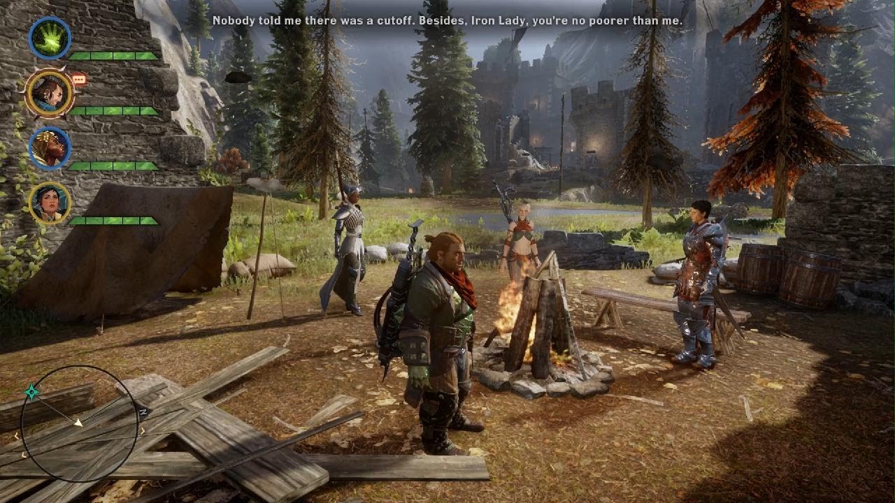[Dragon Age: Inquisition] Party Banter: The Iron Lady and the Merchant ...