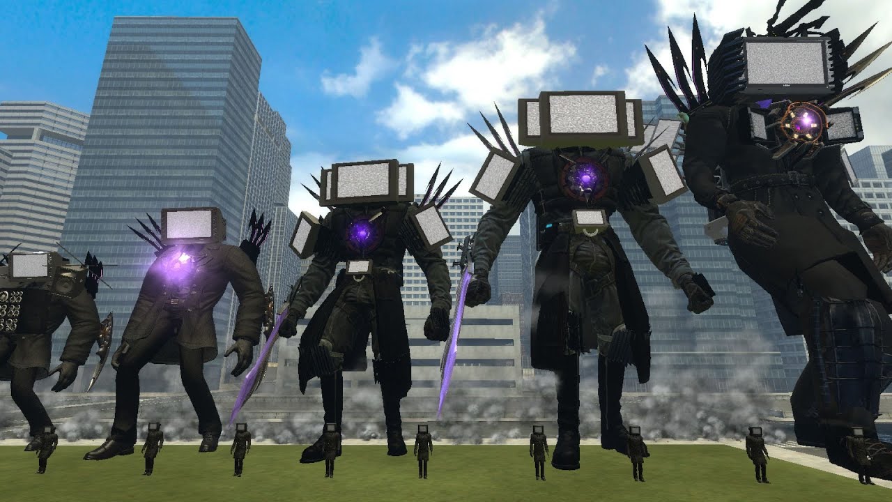 EVOLUTION OF ALL VERSIONS TITAN TV MAN! - Skibidi Toilet In Garry's Mod - YouTube