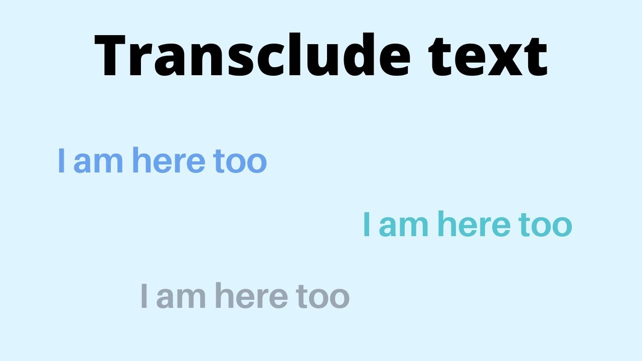 9. Transclude text in Remnote (Fall 2021) - YouTube