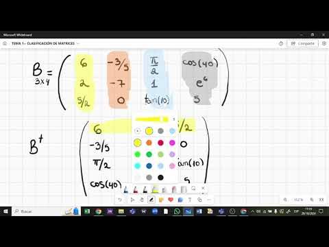 1 Clasificación de Matrices Parte 3 - YouTube