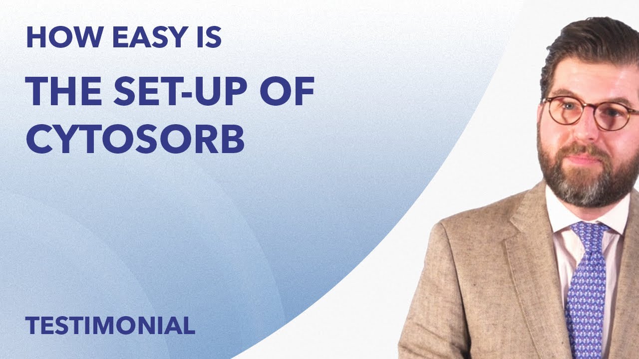 Ease of use – How easy is the set-up of CytoSorb? - YouTube