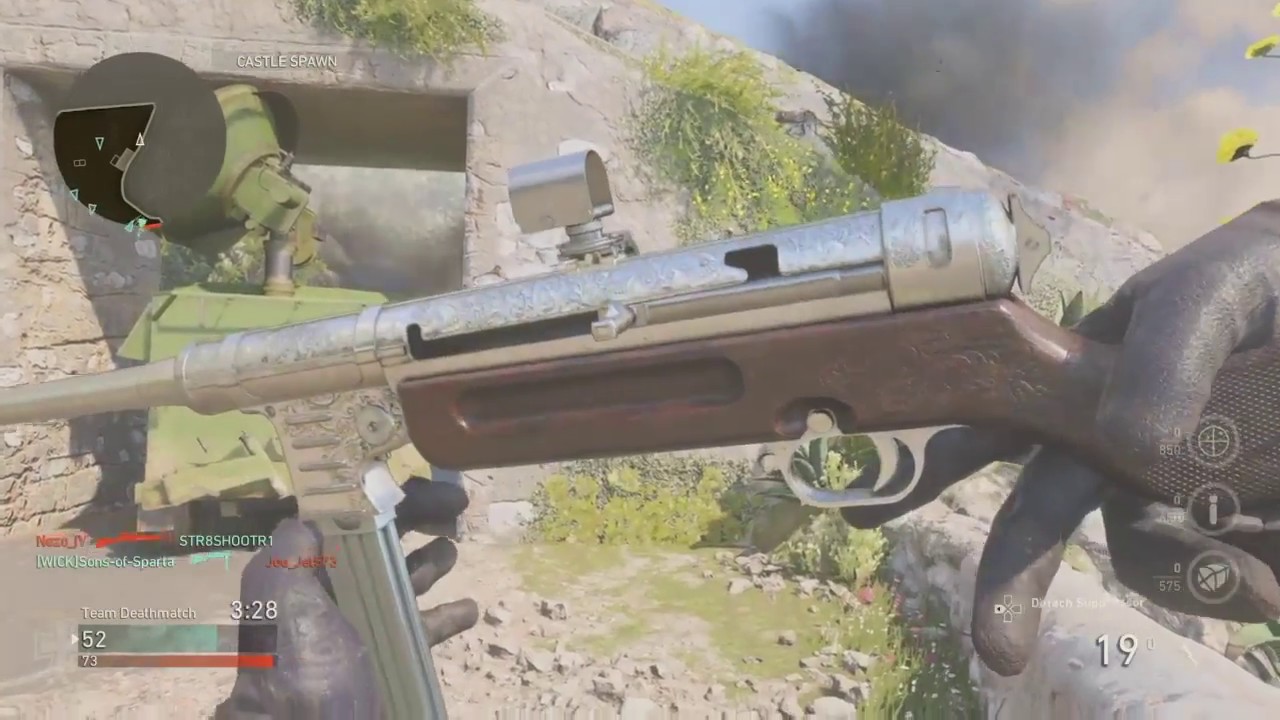 Schmeiser MP41 Submachinegun in Call of Duty WW2- MP-40 Variant - "Do ...