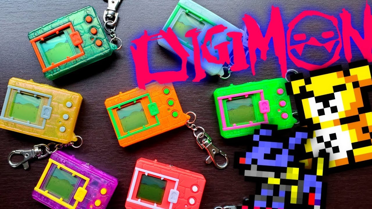My Digimon vpet collection // Just a quick update - YouTube