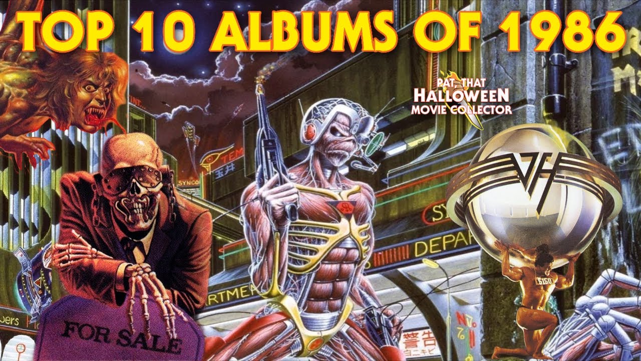 Top 10 Albums of 1986 - YouTube