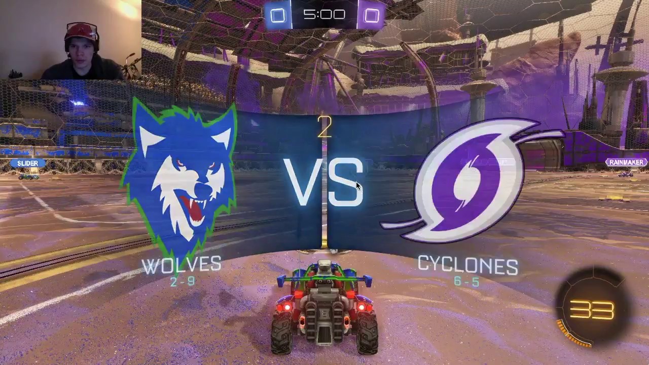 Rocket League Week 12:27 Cyclones V S Wolves - YouTube