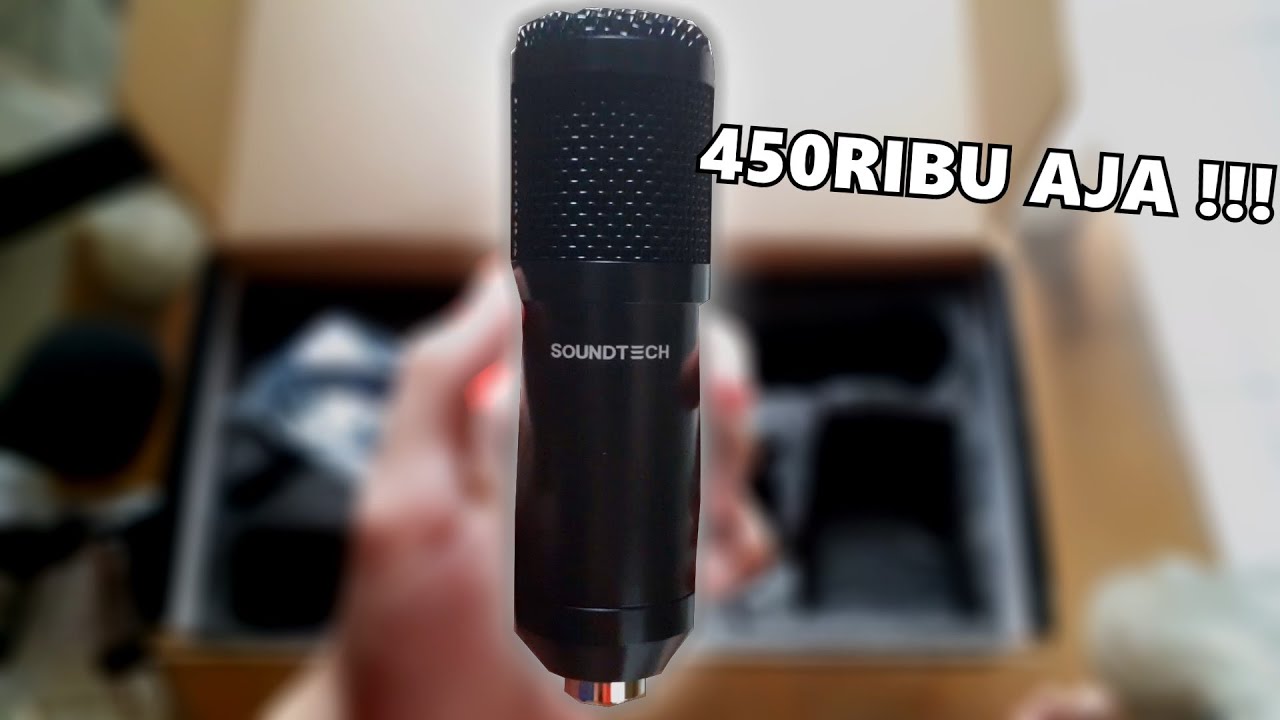 Mic condenser murah | Review singkat SOUNDTECH ST 800 - YouTube