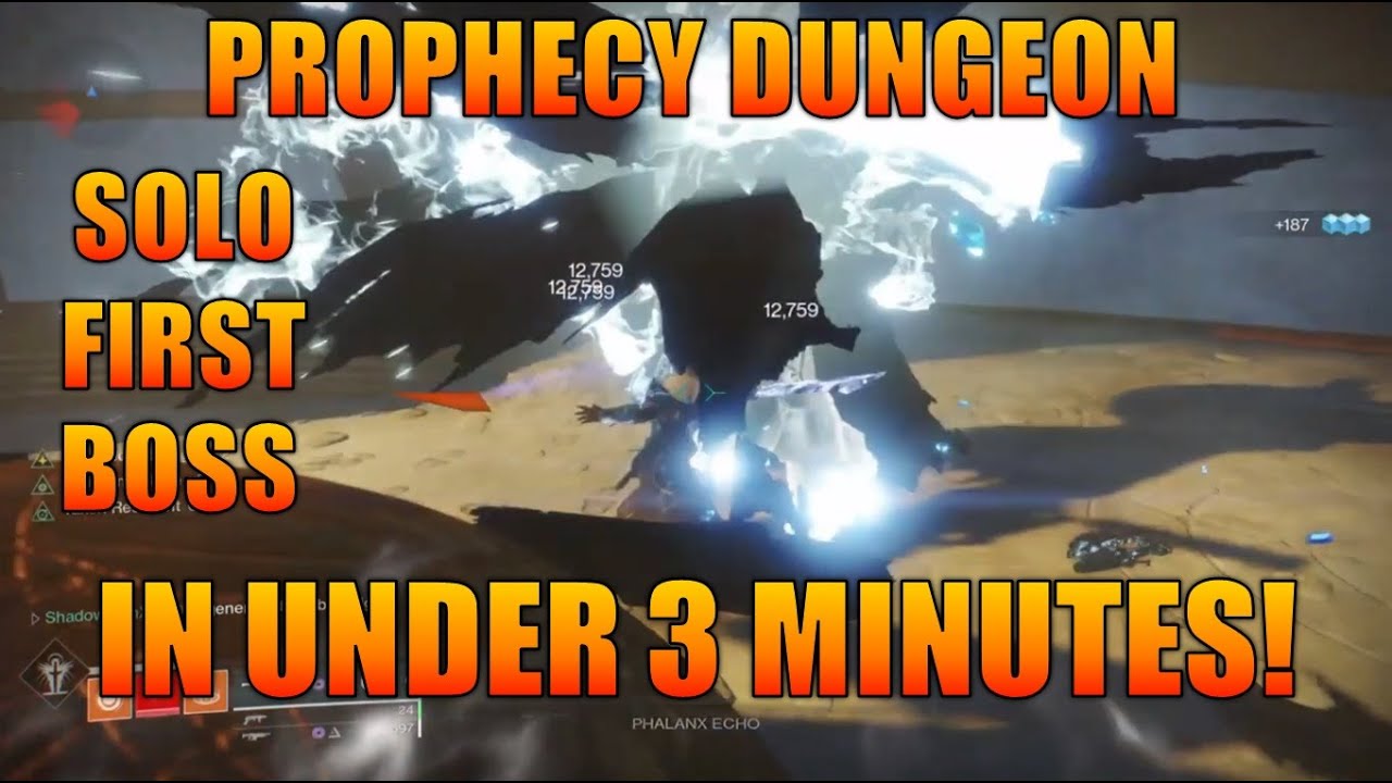 Prophecy Dungeon - Heaven and Hell Boss Fight Solo in under 3 Minutes ...