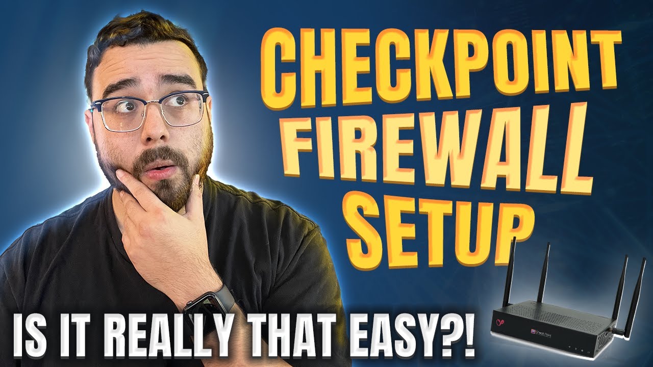Setting up an SMB Firewall - Checkpoint 1590 - YouTube