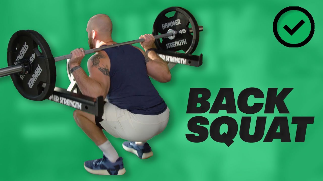 A PERFECT Back Squat | Form Check | Men's Health Muscle - YouTube