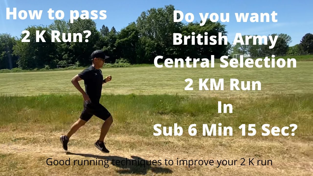 British Army 2 K Run in Central Selection/How to pass 2 K Run - YouTube