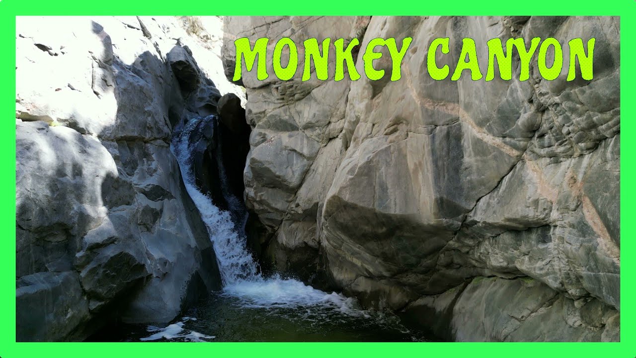 Monkey Canyon - Natural waterslides & Swimming holes - YouTube