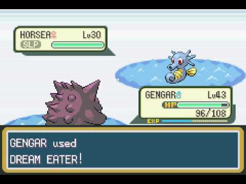 Pokemon Fire Red - Srategy For Gengar - YouTube