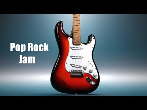 Straight Pop Rock Jam Guitar Backing Track in C Major - YouTube