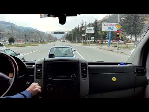 Mercedes Sprinter İle Trabzondan Esiroğluna doğru