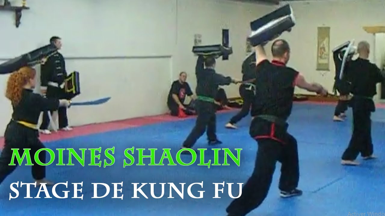 Kung fu Shaolin à Québec la forme sabre-bouclier par maître Cheng à l ...
