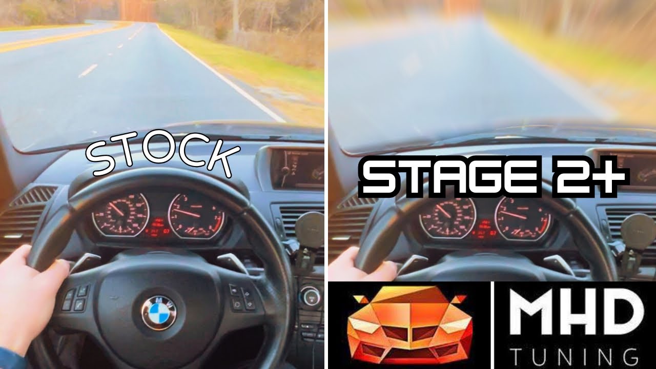 Straight Forward Comparison of Every MHD Tuning Stage (BMW 135i N55 DCT ...