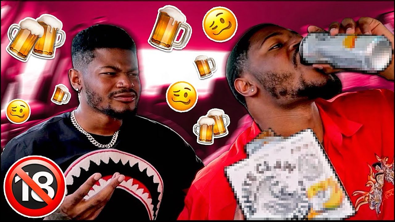 DRINKING BEER IN FRONT OF TWIN TO SEE HIS REACTION! - YouTube