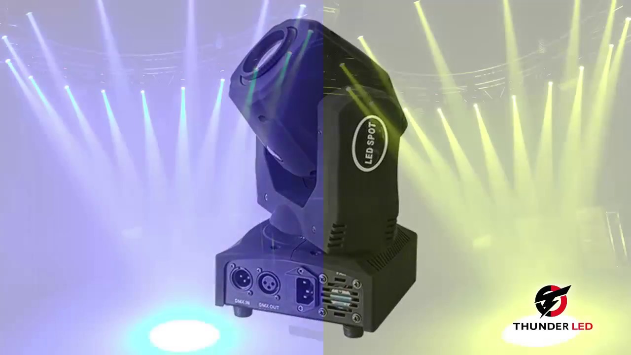 MINI MOVING SPOT LED 60W BIVOLT - YouTube