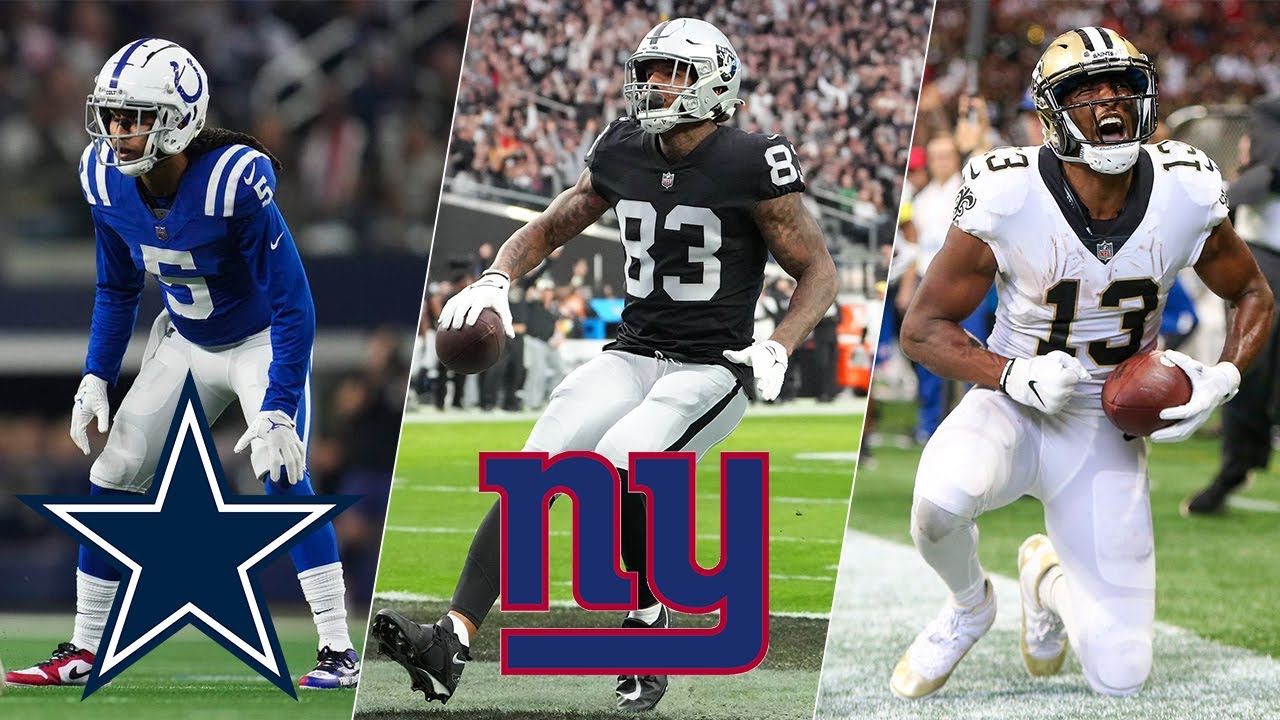 STEPHON GILMORE a COWBOYS | DARREN WALLER a GIANTS | MICHAEL THOMAS se ...