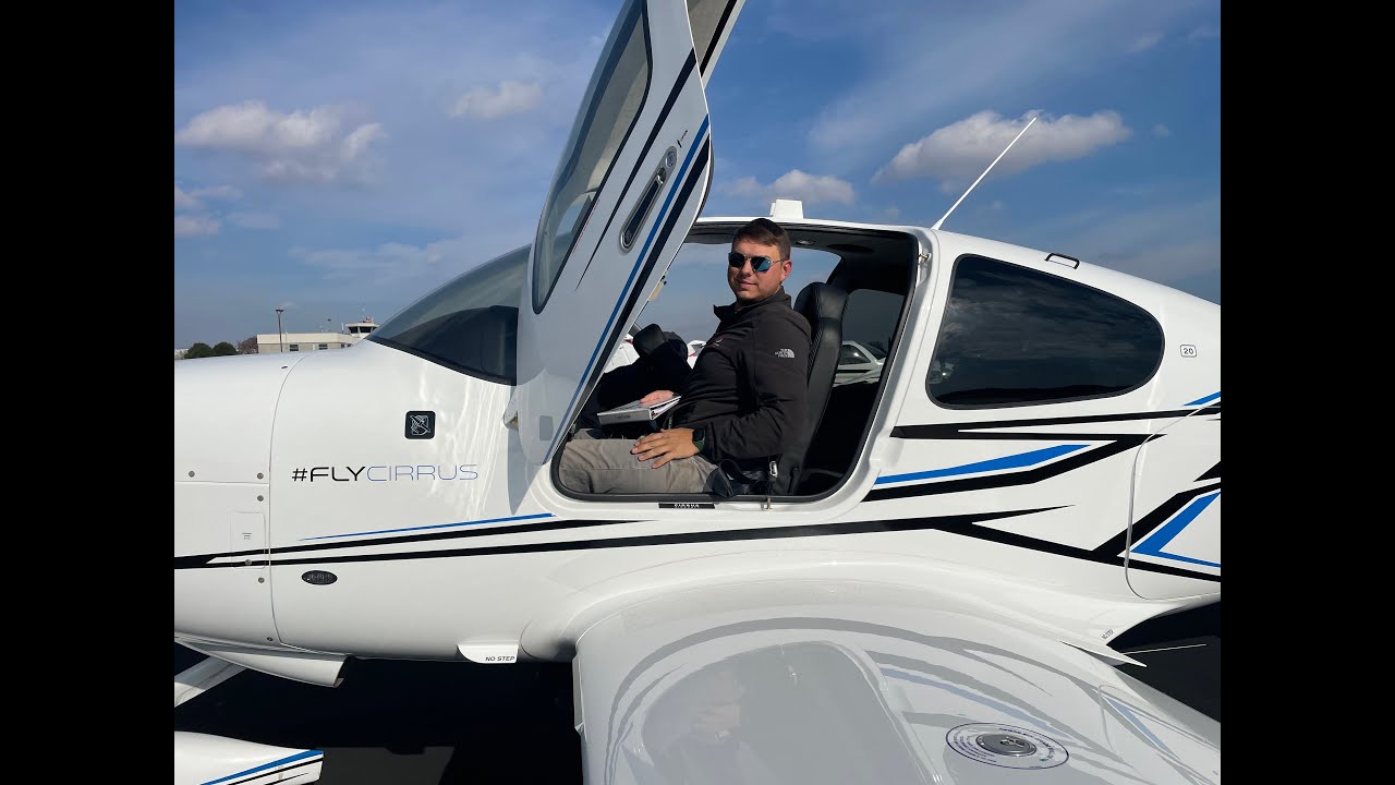 Solo Cross Country with ATC Flight Following Cirrus SR20 - YouTube
