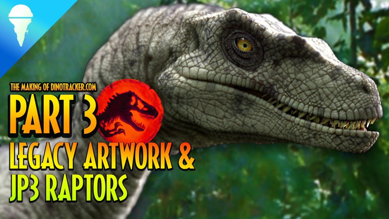 Legacy Artwork & JP3 Raptors | The Making of Dinotracker.com Part 3 ...