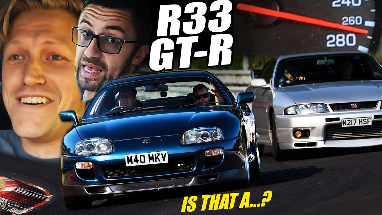 730hp Nissan R33 GT-R with DANGER TO MANIFOLD! - YouTube