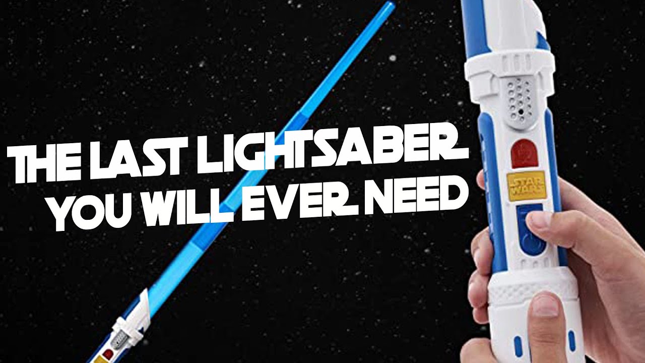 The Best Lightsaber (STAR WARS Scream Saber Lightsaber) | Toy Review ...
