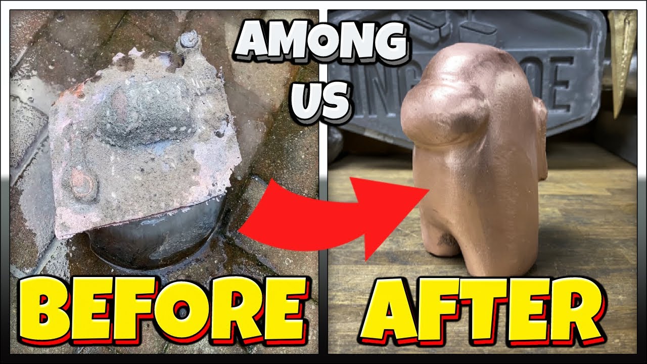 Among Us - Ingot - Home Made Furnace - Bullion - Molten Metal Melting ...