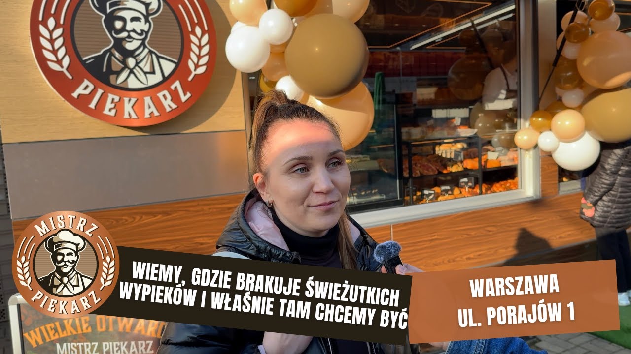Kolejny punkt Mistrz Piekarz w Warszawie! Tym razem na ul. Porajów 1 ...