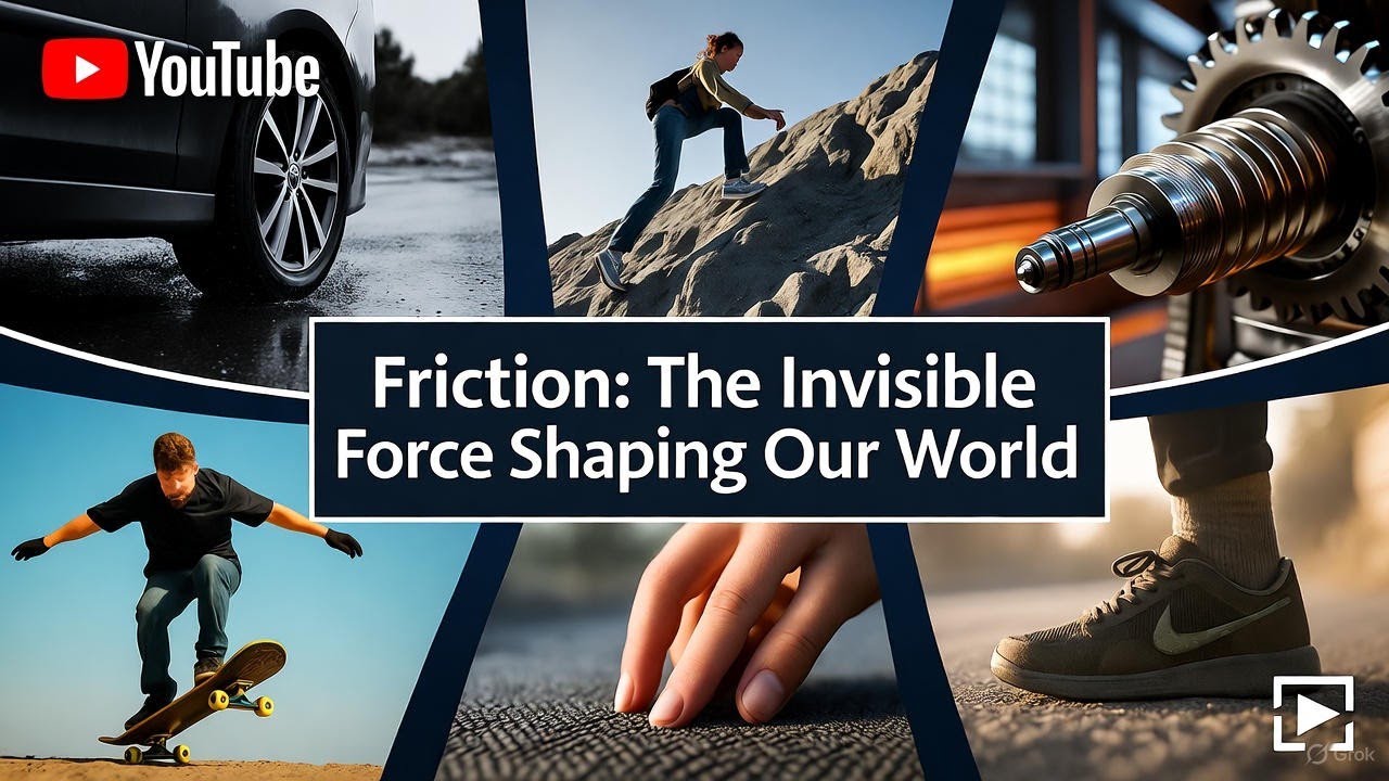 Friction: The Invisible Force Shaping Our World - YouTube