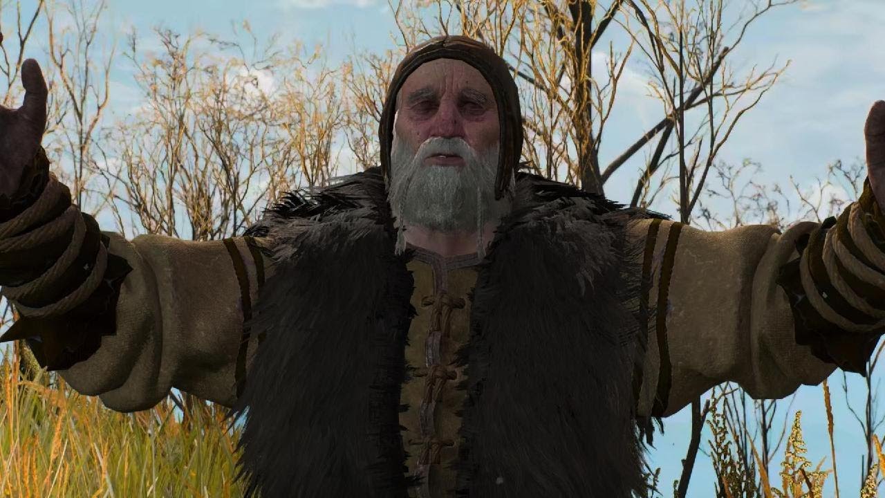 Old Man Tells Geralts Future (Witcher 3) - YouTube