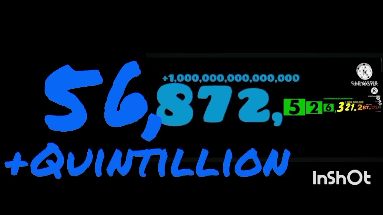 Numbers 0 to Sexillion with sounds - YouTube